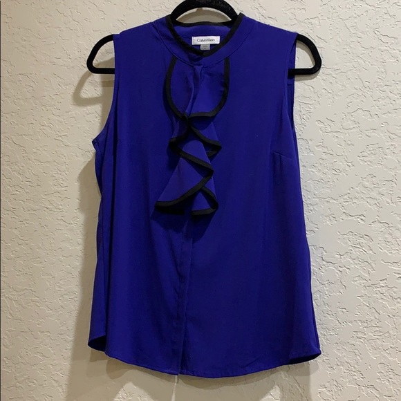 Calvin Klein | Tops | Calvin Klein Blouse Business Work Attire | Poshmark